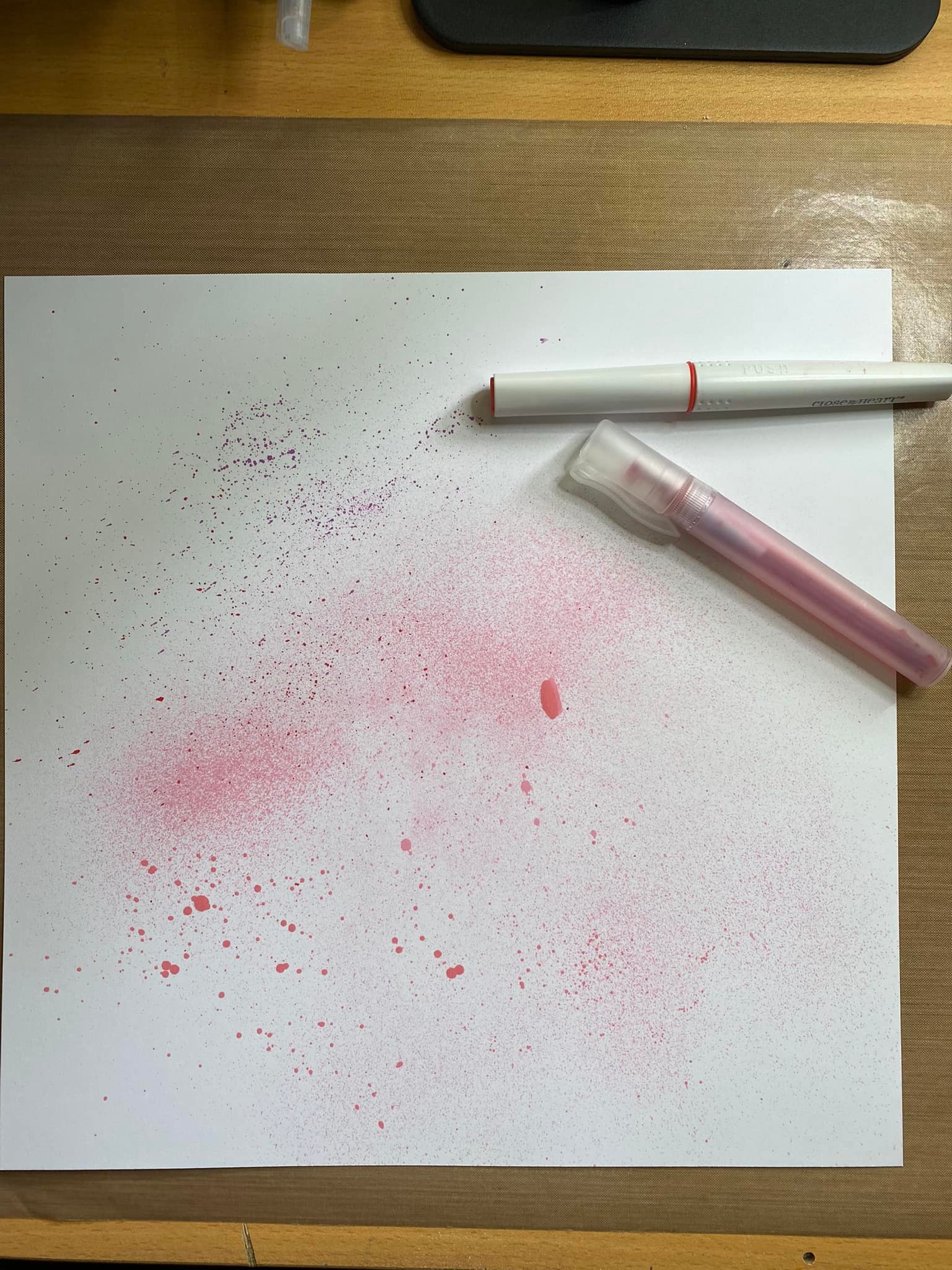 Tip Tuesday: Spray Background - Let's Flock Together